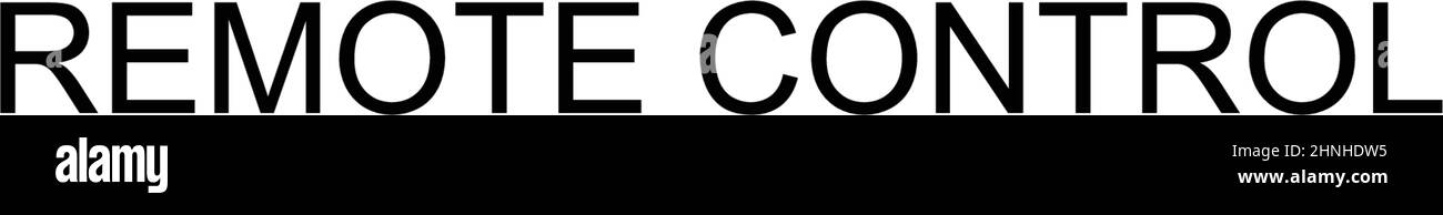 Remote control Simple vector icon. Illustration symbol design template ...