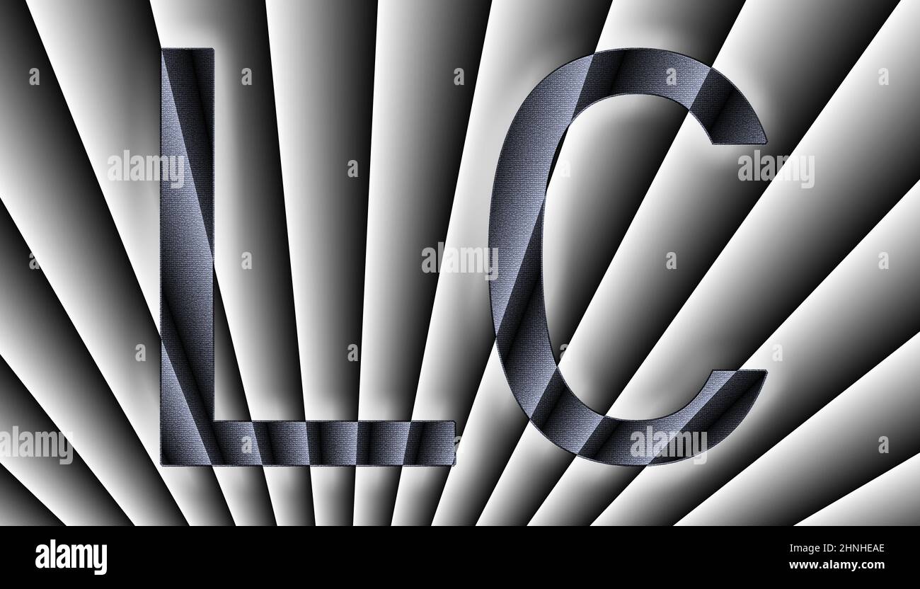 Lc alphabet hi-res stock photography and images - Alamy