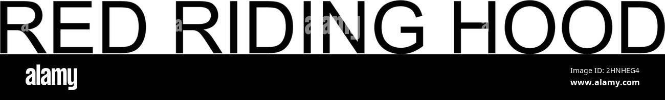 Red riding hood illustration hi-res stock photography and images - Alamy