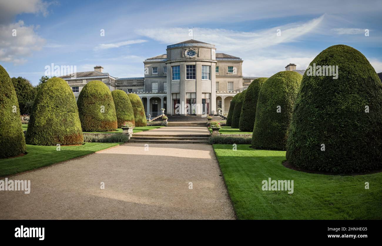 Rear facade of Shugborough Hall, Staffordshire, UK Stock Photo - Alamy