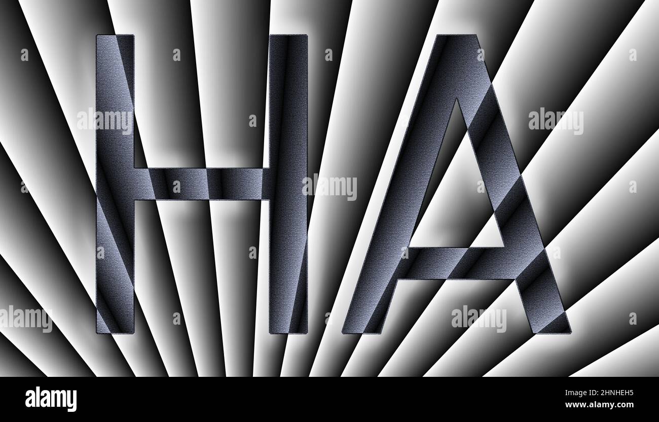 Ha signature hi-res stock photography and images - Alamy