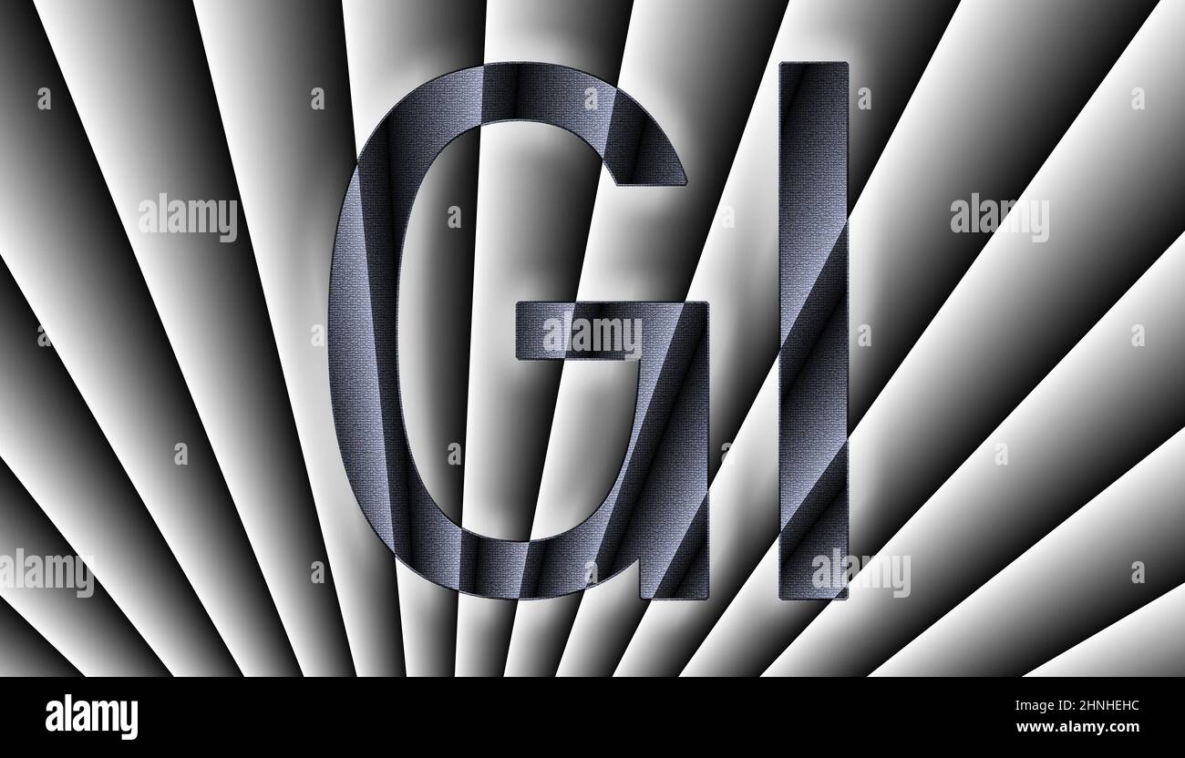 Signature GI , corner grad Stock Photo - Alamy