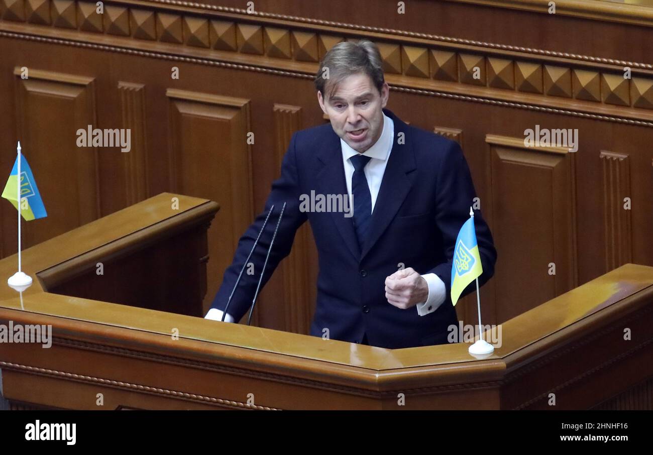 Kyiv Ukraine February 17 2022 Chair Of The Defence Select