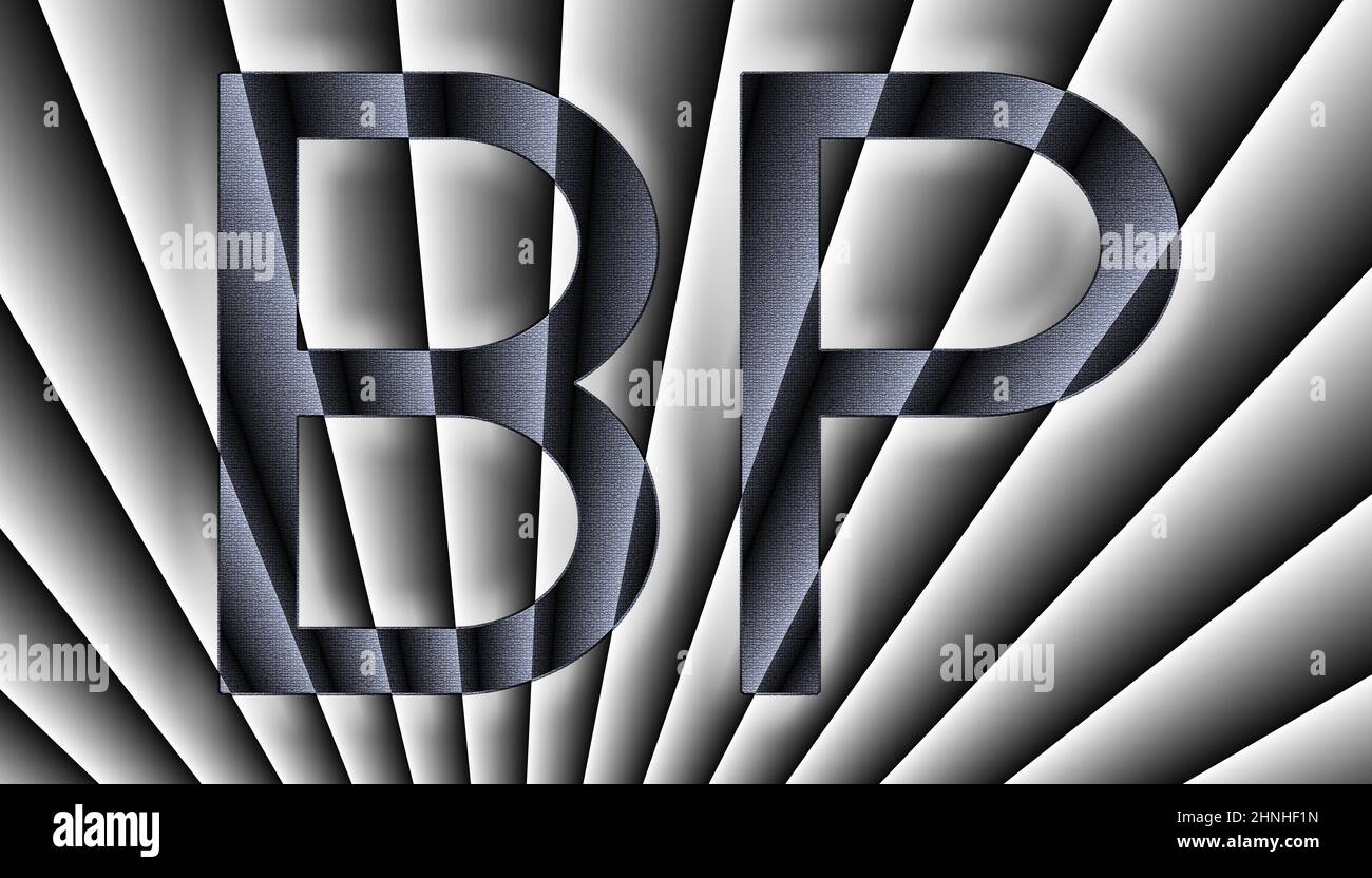 Signature BP , corner grad Stock Photo - Alamy
