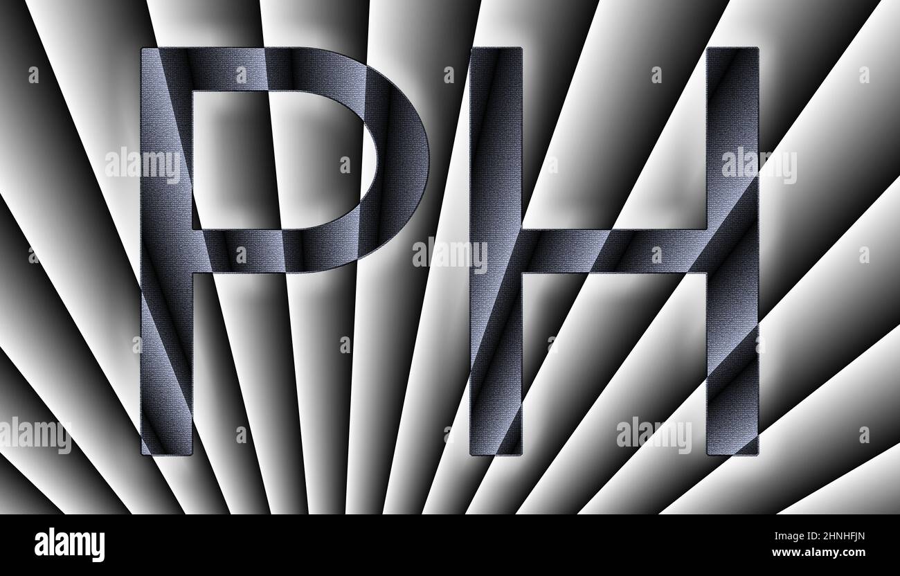 Signature PH , corner grad Stock Photo - Alamy