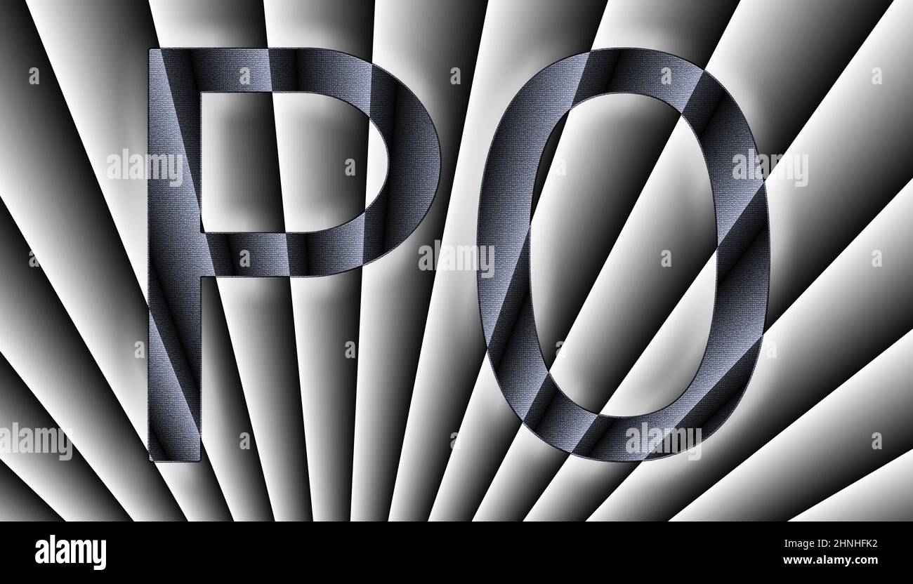 Alphabet po hi-res stock photography and images - Alamy
