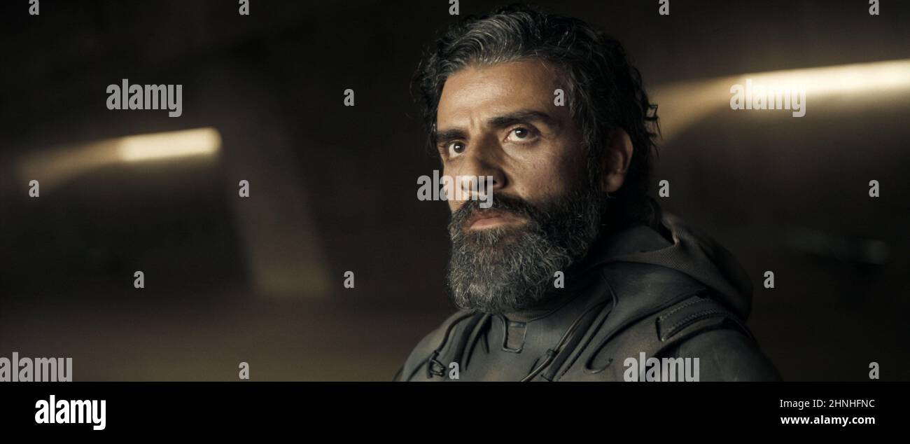 OSCAR ISAAC in DUNE (2021), directed by DENIS VILLENEUVE. Credit ...