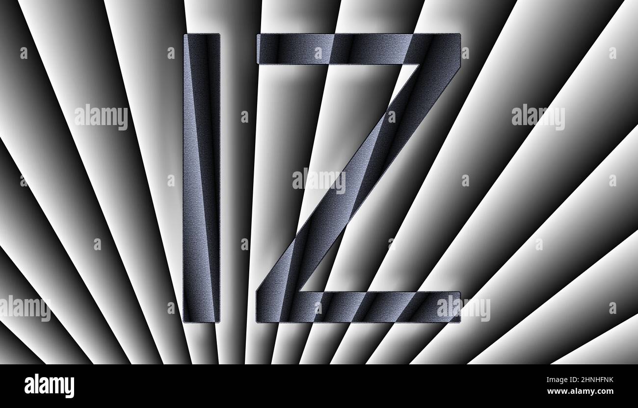 Signature IZ , corner grad Stock Photo - Alamy