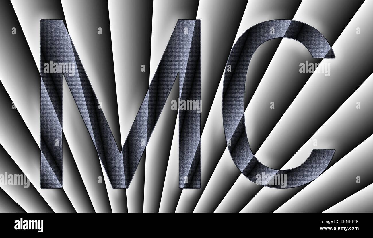 Signature MC , corner grad Stock Photo - Alamy