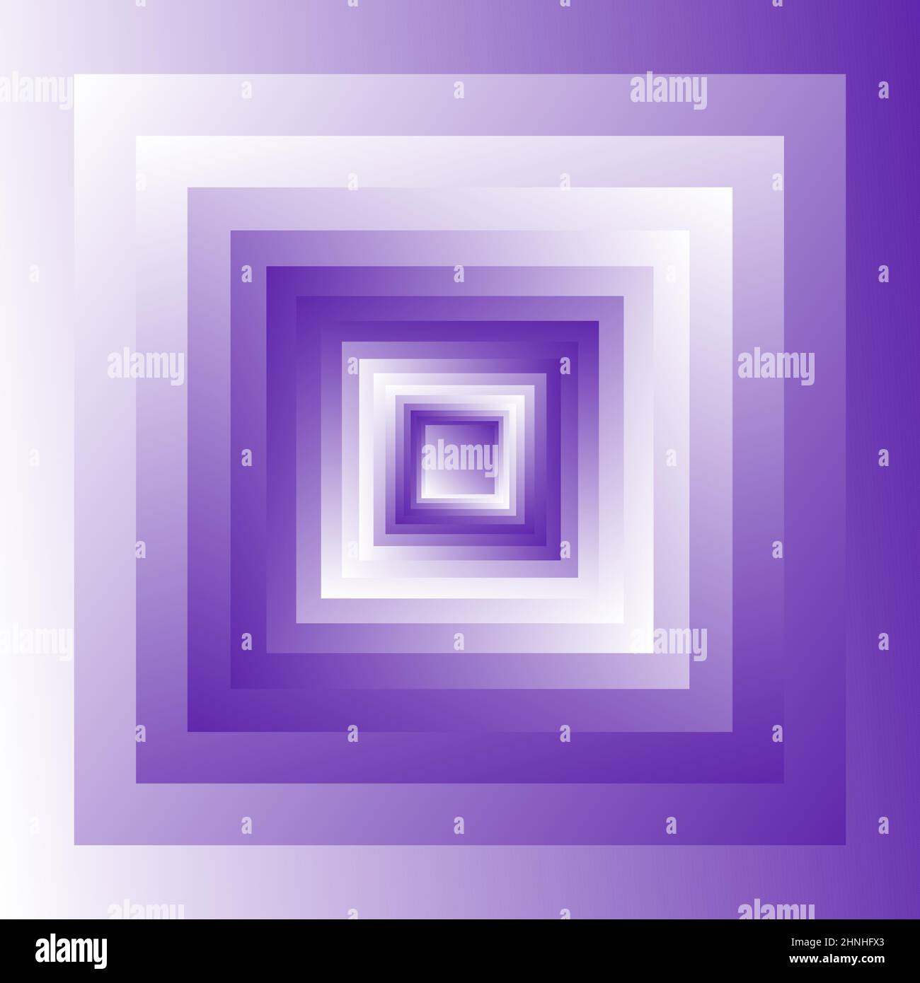 Geometric square design shape with random shaded, gradient fill - stock ...