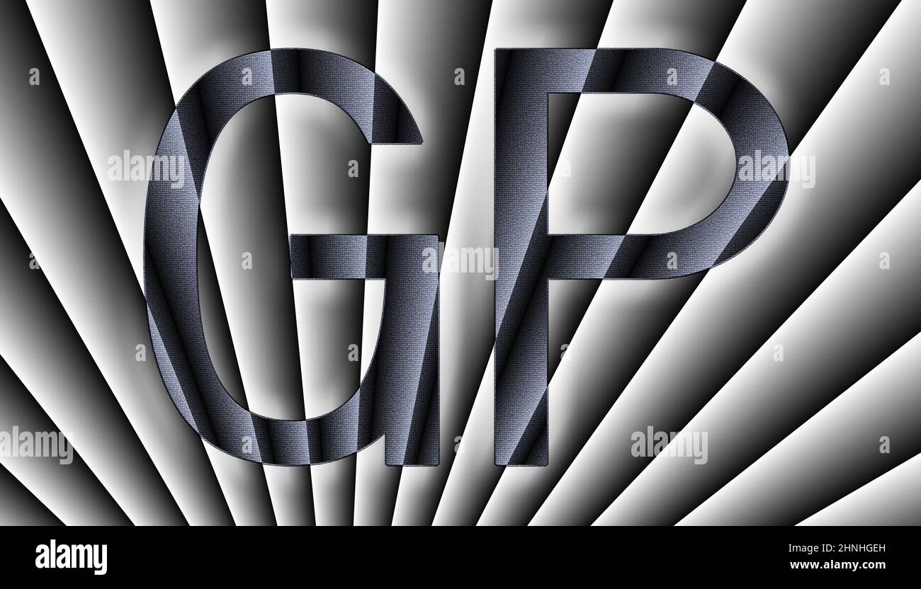 Signature GP , corner grad Stock Photo - Alamy