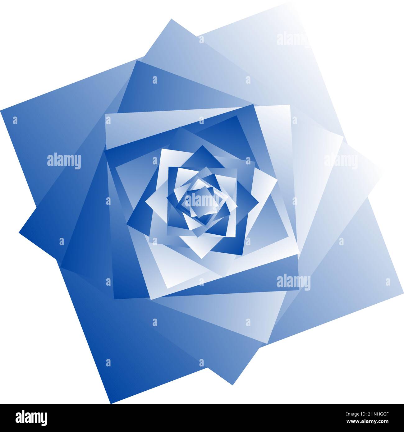 Geometric square design shape with random shaded, gradient fill - stock ...