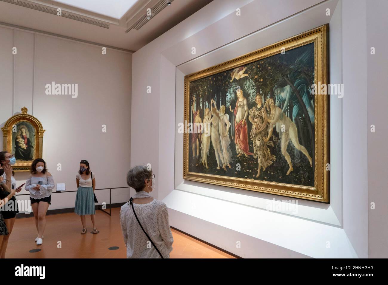 La Primavera, Springtime, Sandro Botticelli, Uffizi Gallery, State ...