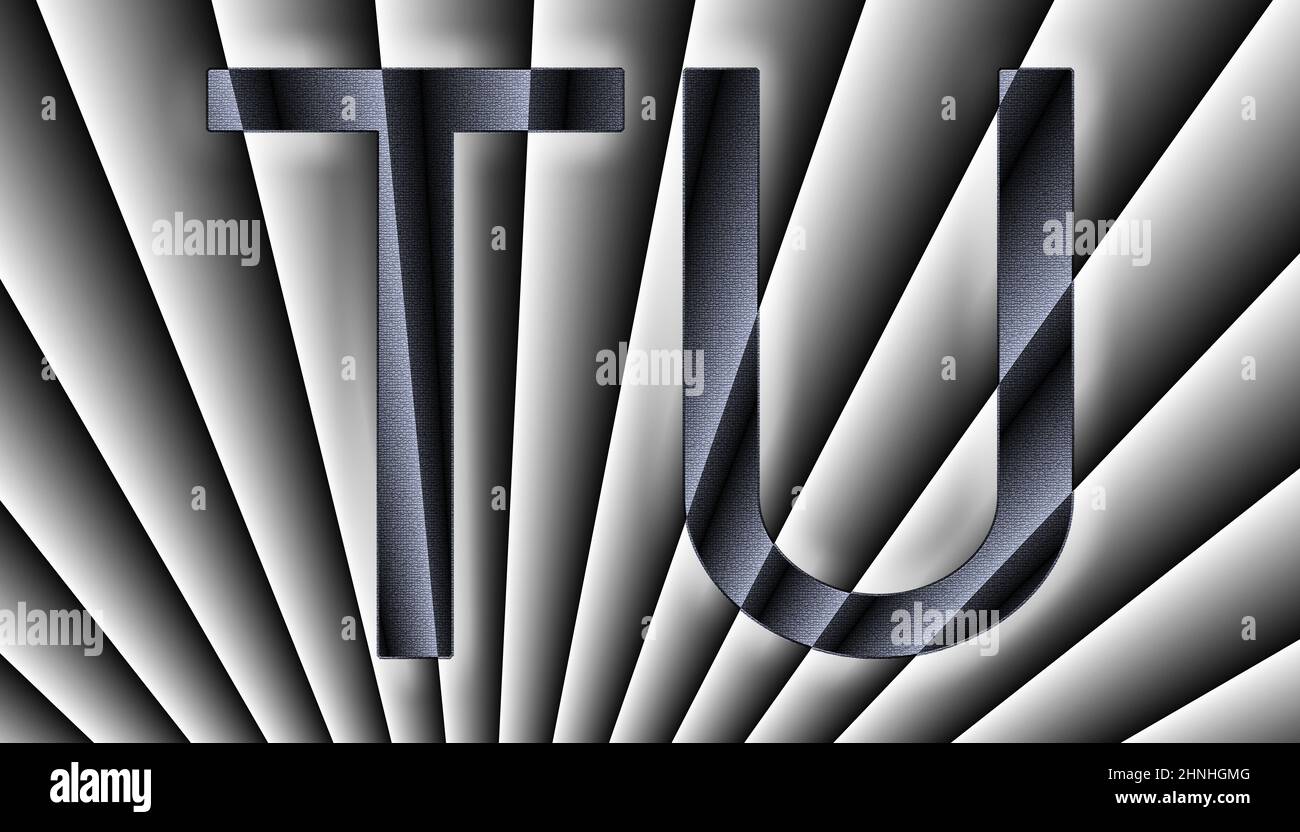Tu alphabet hi-res stock photography and images - Alamy