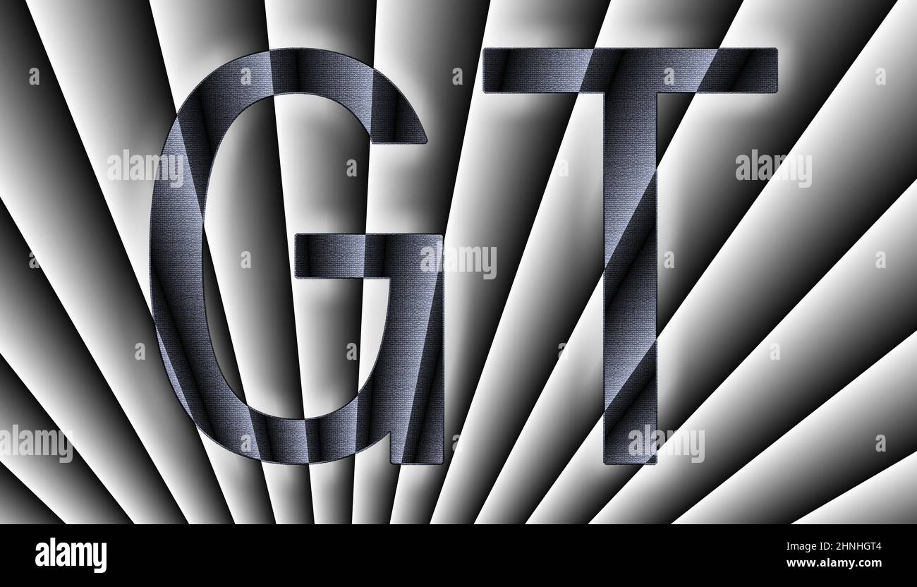 Signature GT , corner grad Stock Photo - Alamy