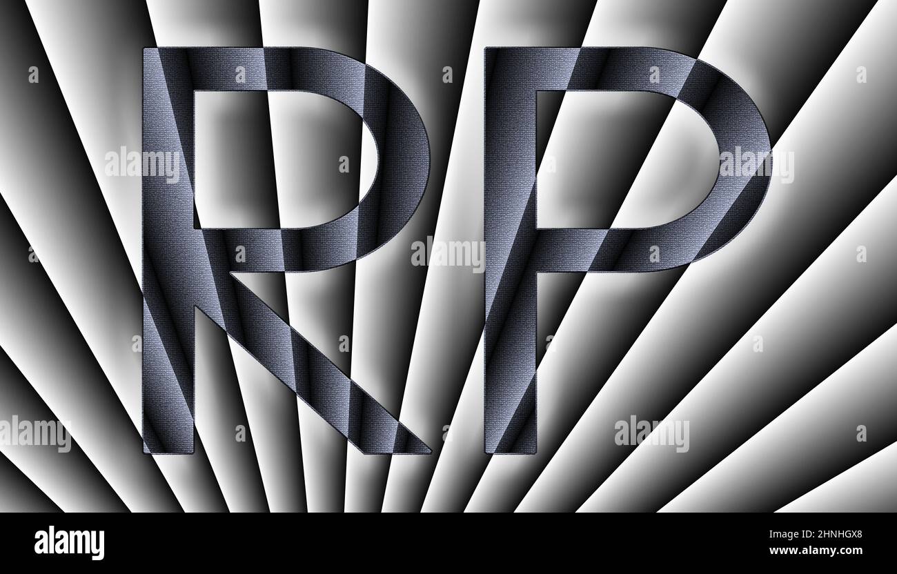 Signature RP , corner grad Stock Photo - Alamy