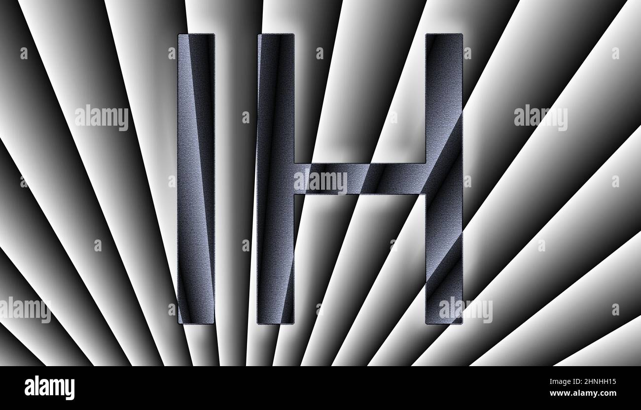 Signature IH , corner grad Stock Photo - Alamy