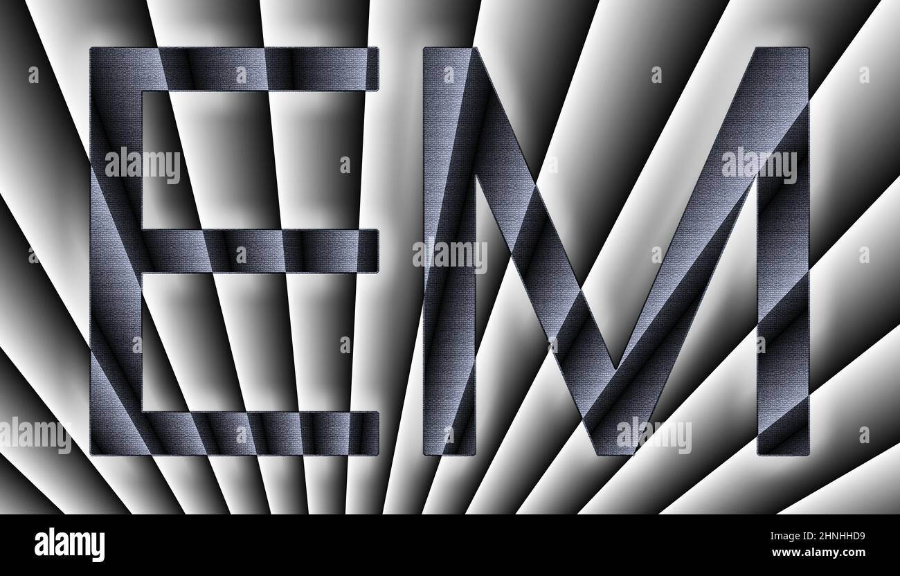 Em signature hi-res stock photography and images - Alamy