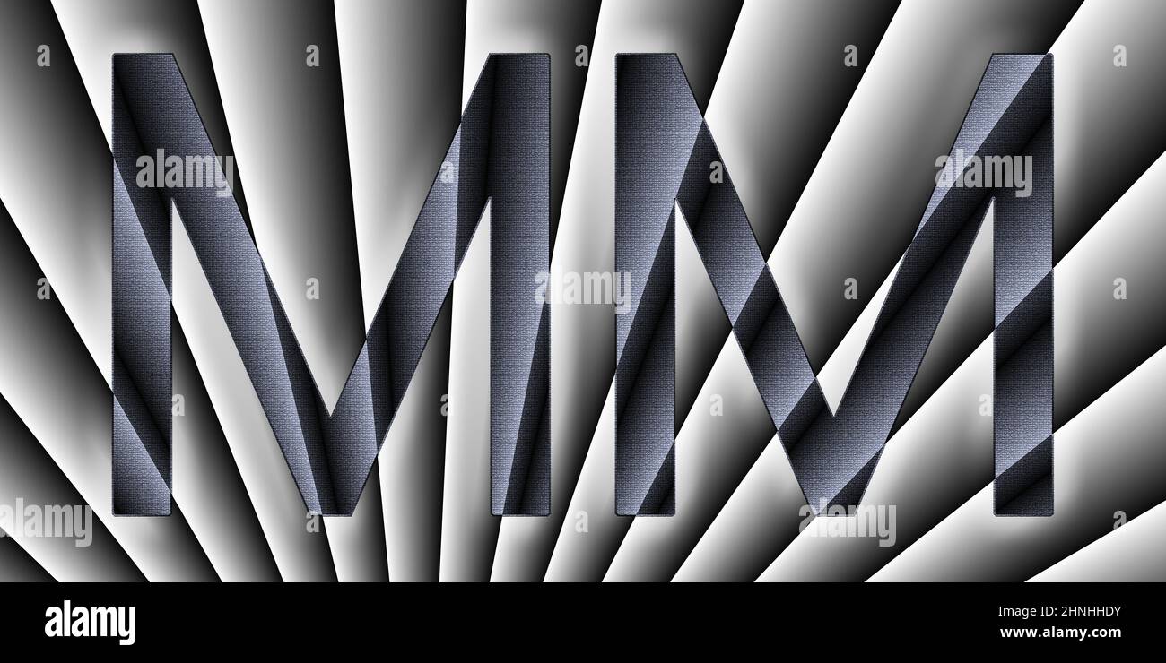 Mm signature hi-res stock photography and images - Alamy