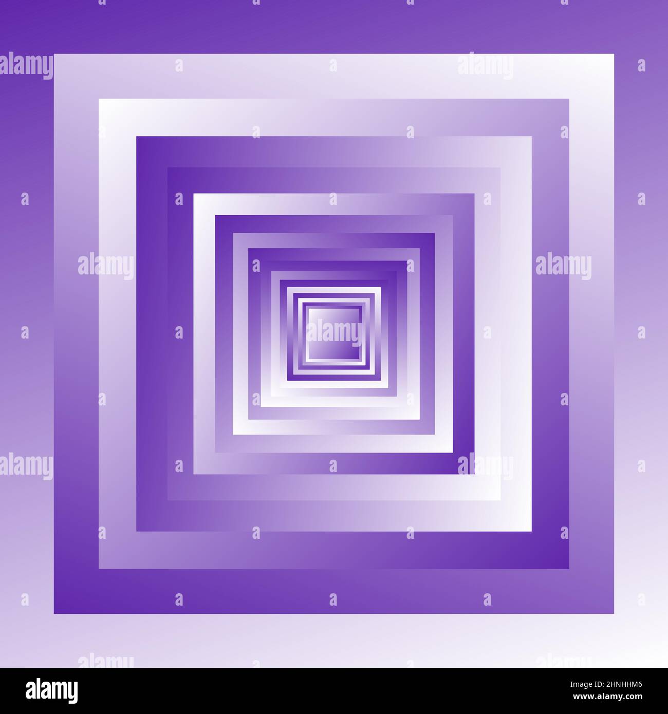 Geometric square design shape with random shaded, gradient fill - stock ...