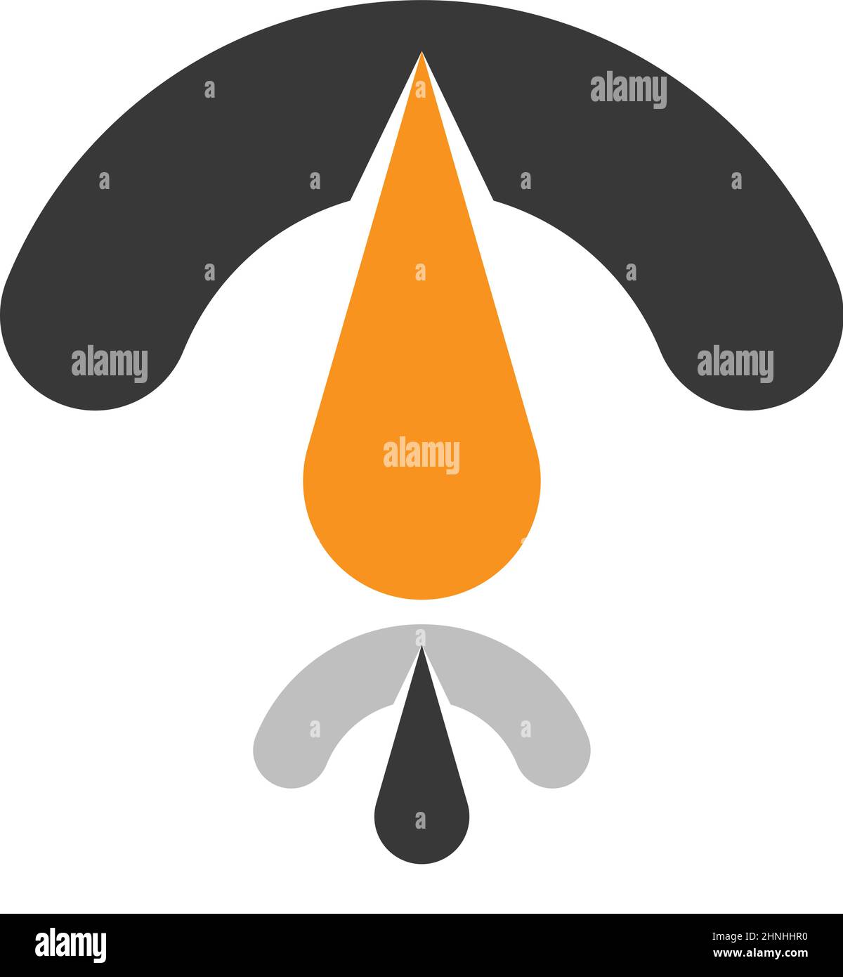 Gauge, meter, level and progress indicator icon. Progression ...