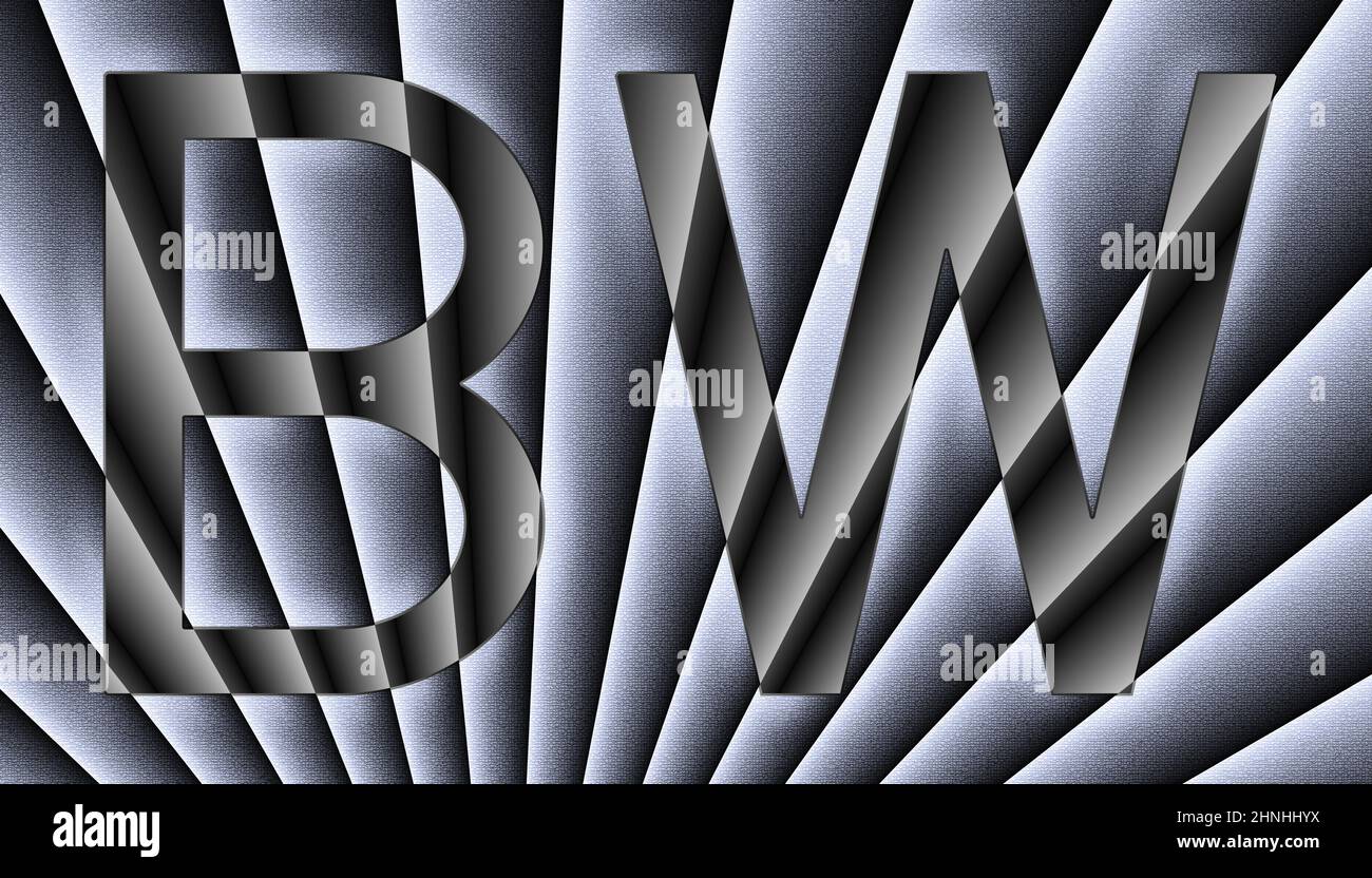 Bw signature hi-res stock photography and images - Alamy