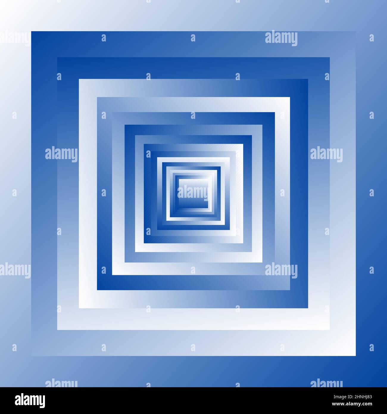 Geometric square design shape with random shaded, gradient fill - stock ...