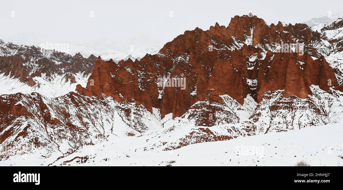 TURPAN, CHINA - FEBRUARY 17, 2022 - Photo taken on Feb. 17, 2022 shows ...