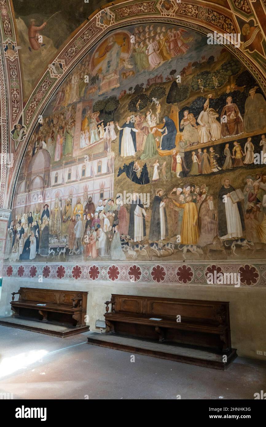 The Spanish Chapel, the former chapter house of the Monastery of Santa ...