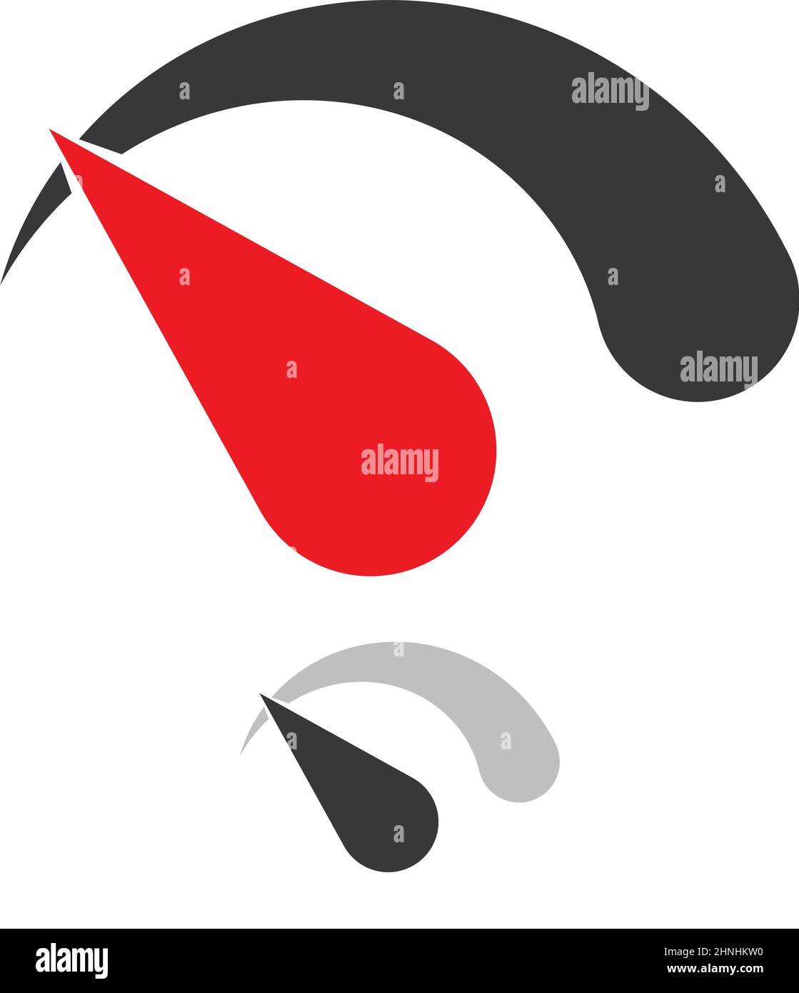Gauge, meter, level and progress indicator icon. Progression ...
