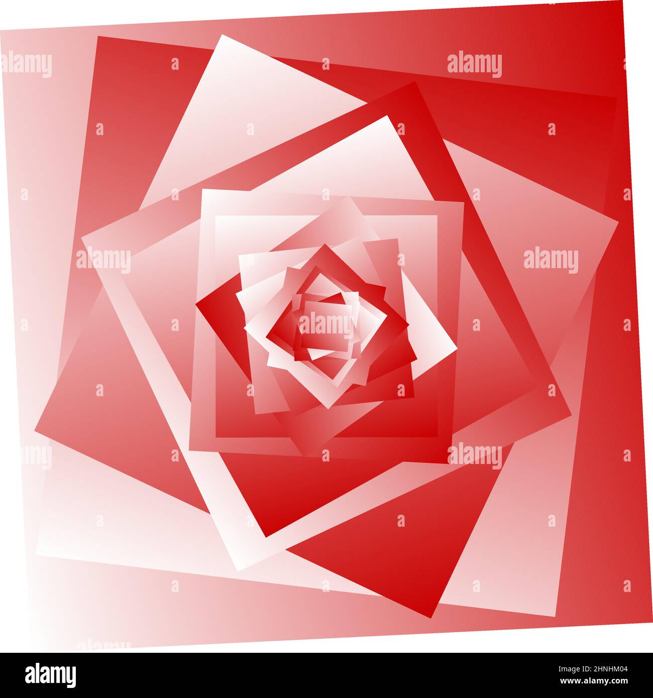 Geometric square design shape with random shaded, gradient fill - stock ...