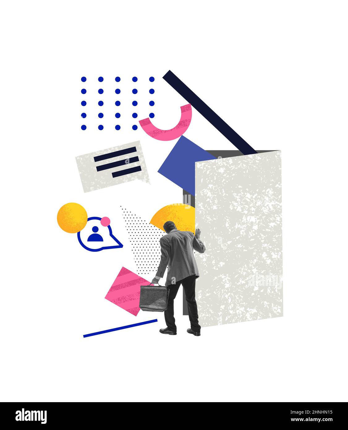 Empty vacant person Cut Out Stock Images & Pictures - Alamy