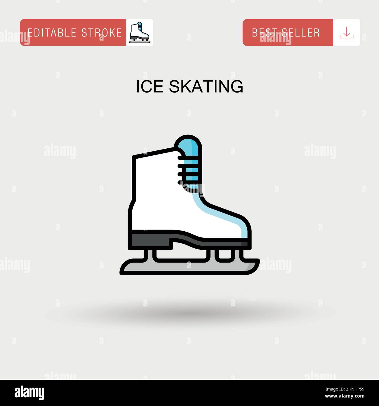 Child ice hockey training Stock Vector Images - Alamy