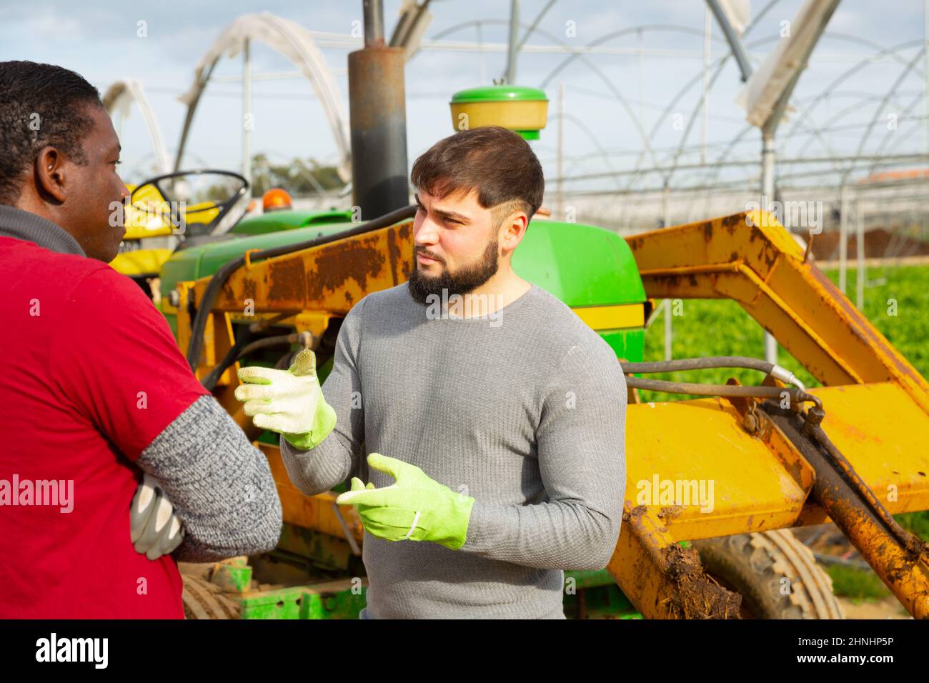 Angry farmers meeting hi-res stock photography and images - Alamy