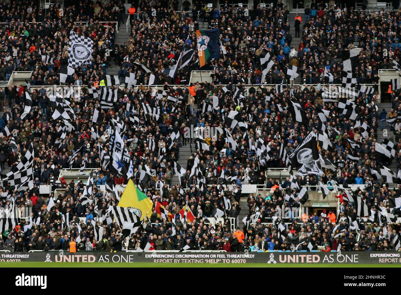 Newcastle united fans hi-res stock photography and images - Alamy