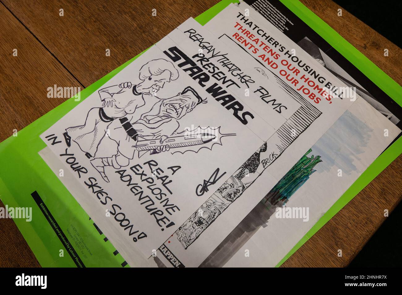 Political cartoons from the 1980’s featuring Margaret Thatcher and ...