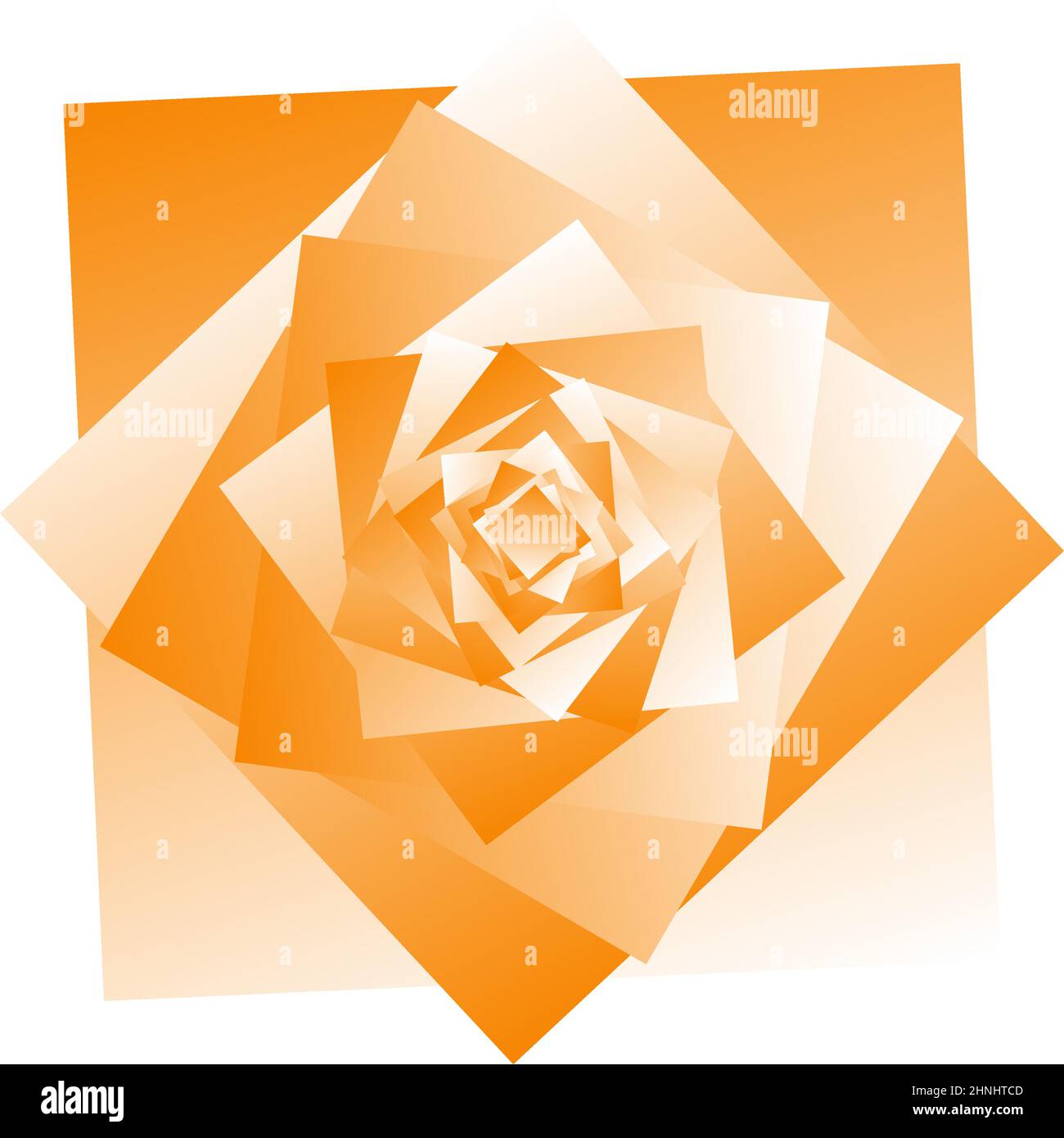 Geometric square design shape with random shaded, gradient fill - stock ...