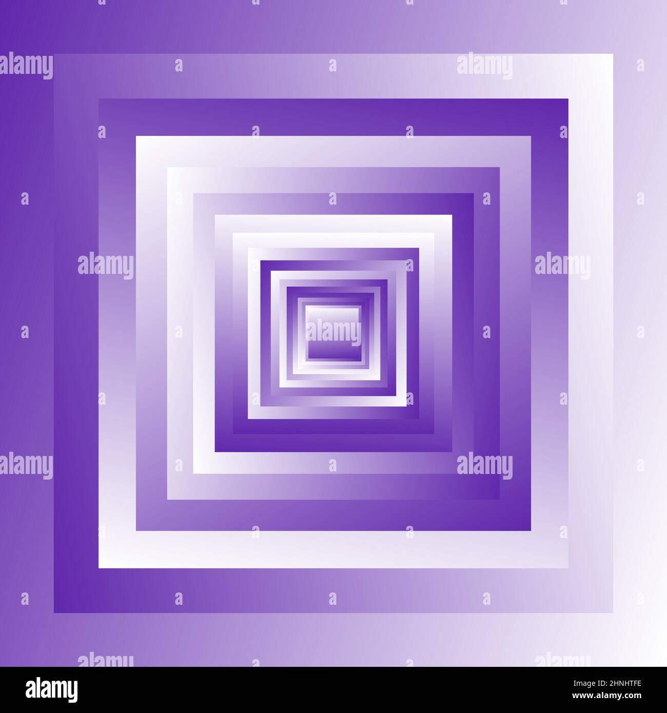 Geometric square design shape with random shaded, gradient fill - stock ...