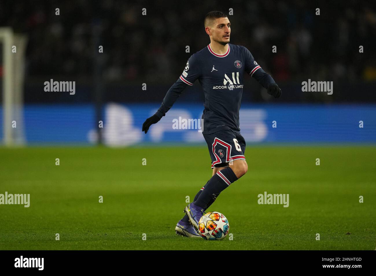 Marco Verratti of PSG during the UEFA Champions League match between ...