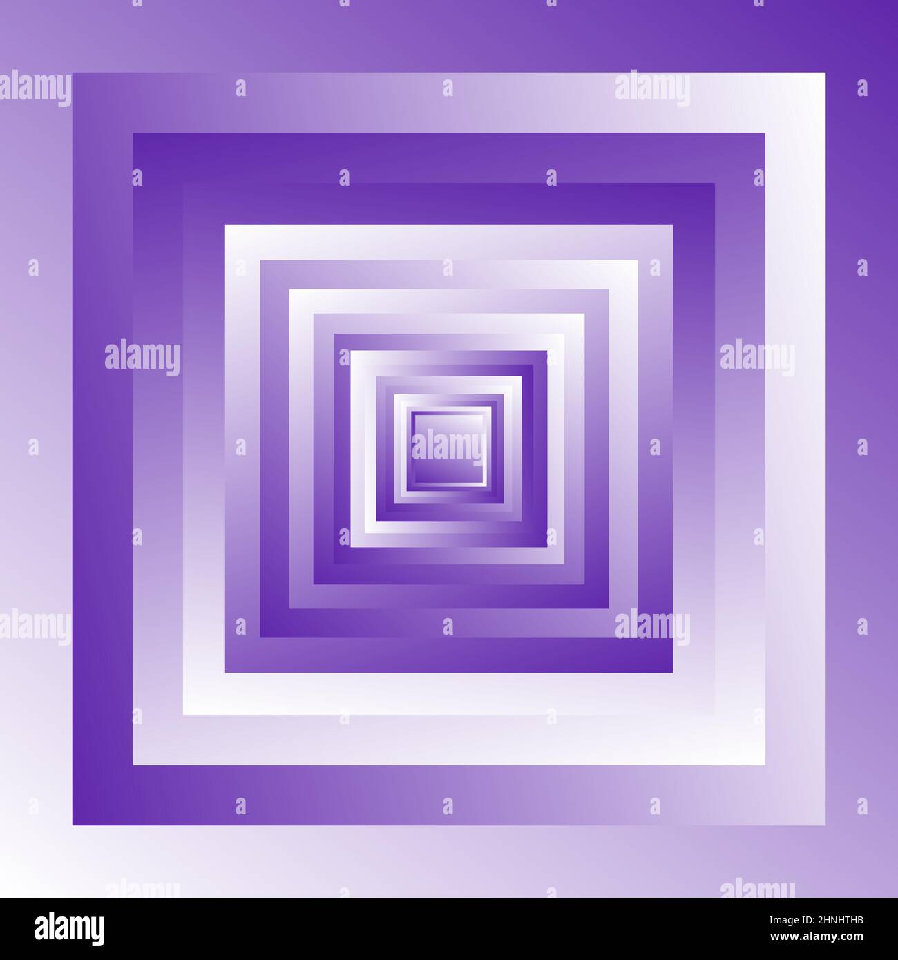 Geometric square design shape with random shaded, gradient fill - stock ...