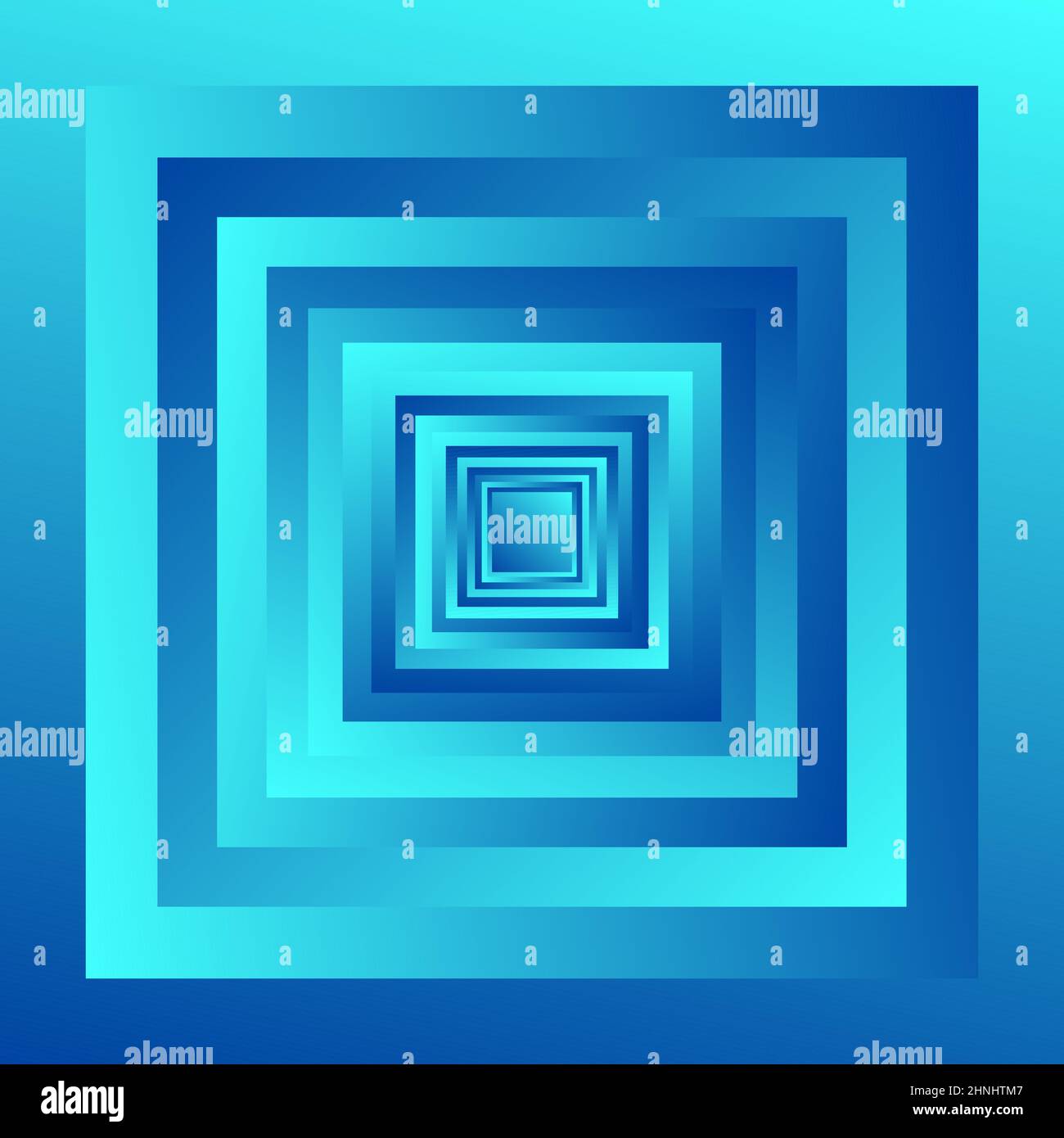 Geometric square design shape with random shaded, gradient fill - stock ...