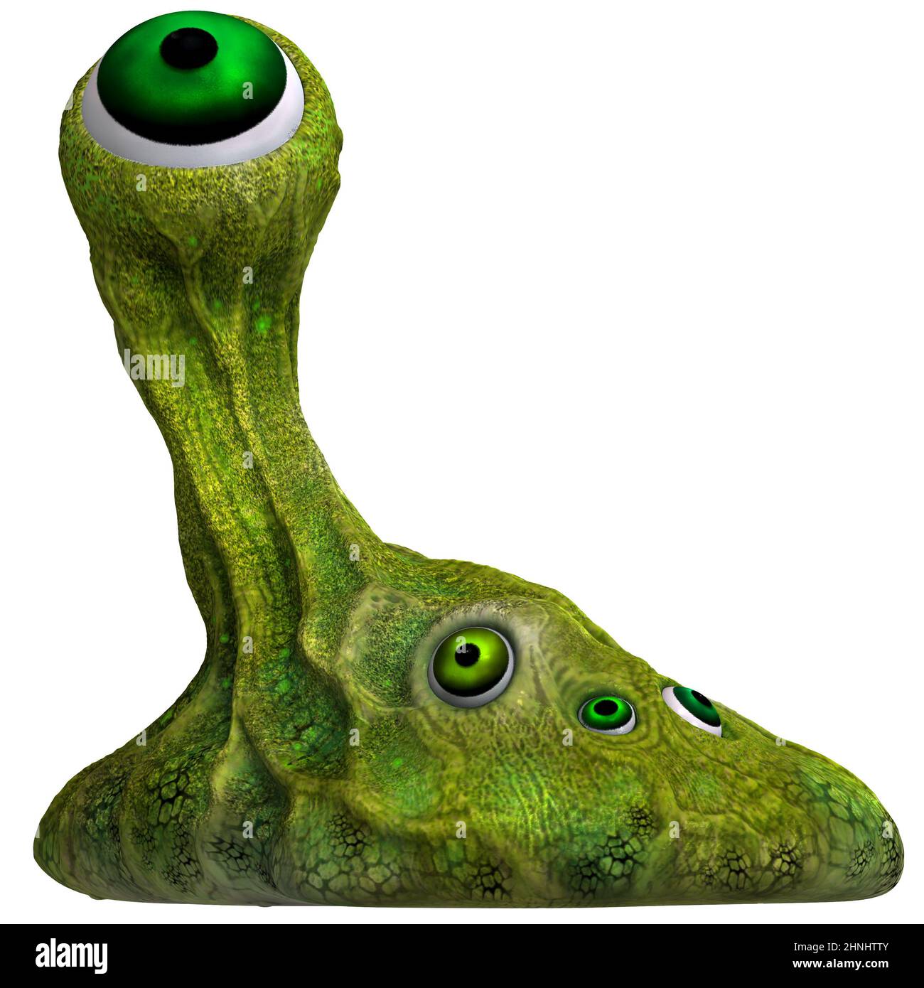 3d-illustration of an isolated fantasy eyball creature Stock Photo - Alamy