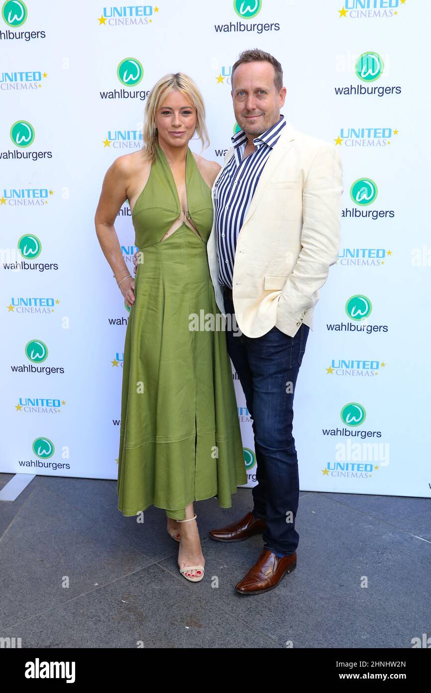 February 17, 2022: CARA ATCHISON and partner attending the official ...