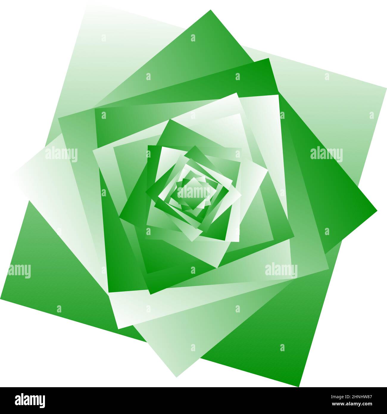 Geometric square design shape with random shaded, gradient fill - stock ...