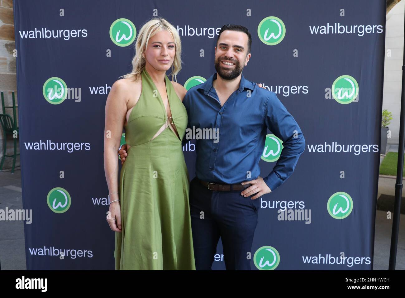 February 17, 2022: CARA ATCHISON and GEORGE MLADENOV attending the ...