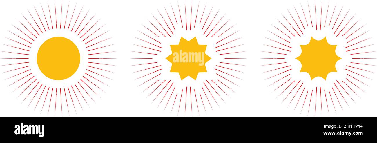 Price flash, starburst, sunburst icon, shape vector - stock vector ...