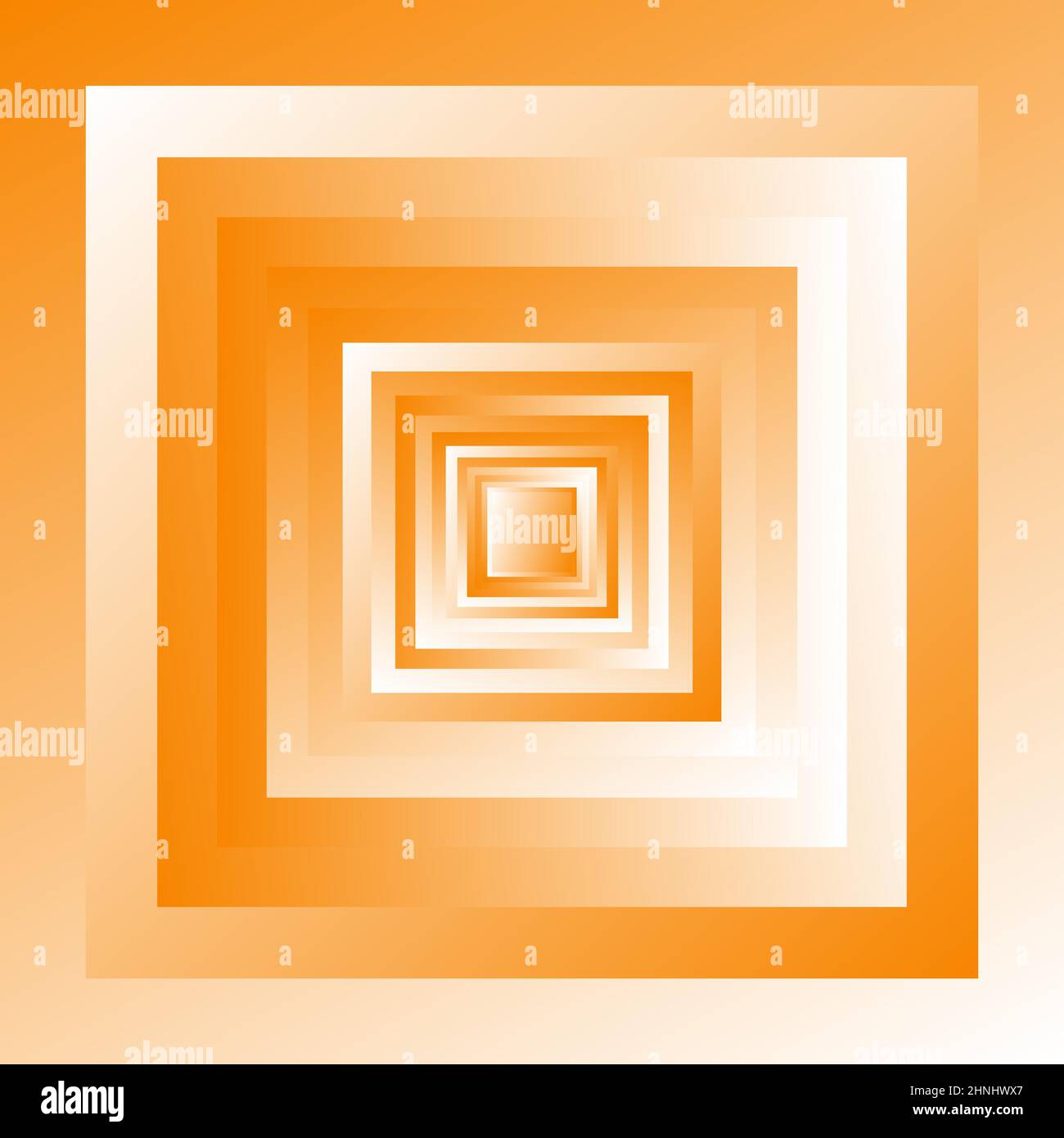 Geometric square design shape with random shaded, gradient fill - stock ...