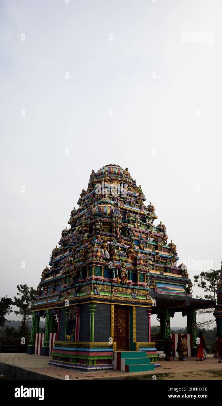 Kailashahar, India - January 23 2022: The new Tirupati Balaji Temple at ... Kailashahar, India - January 23 2022: The new Tirupati Balaji Temple at ...