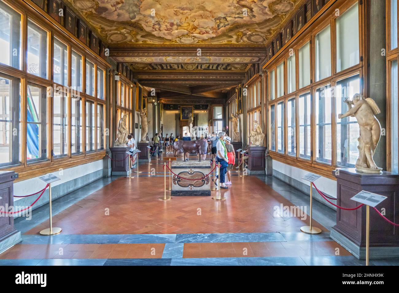 Uffizi Gallery, State Museum of Florence, Tuscany, Italy, Europe Stock ...