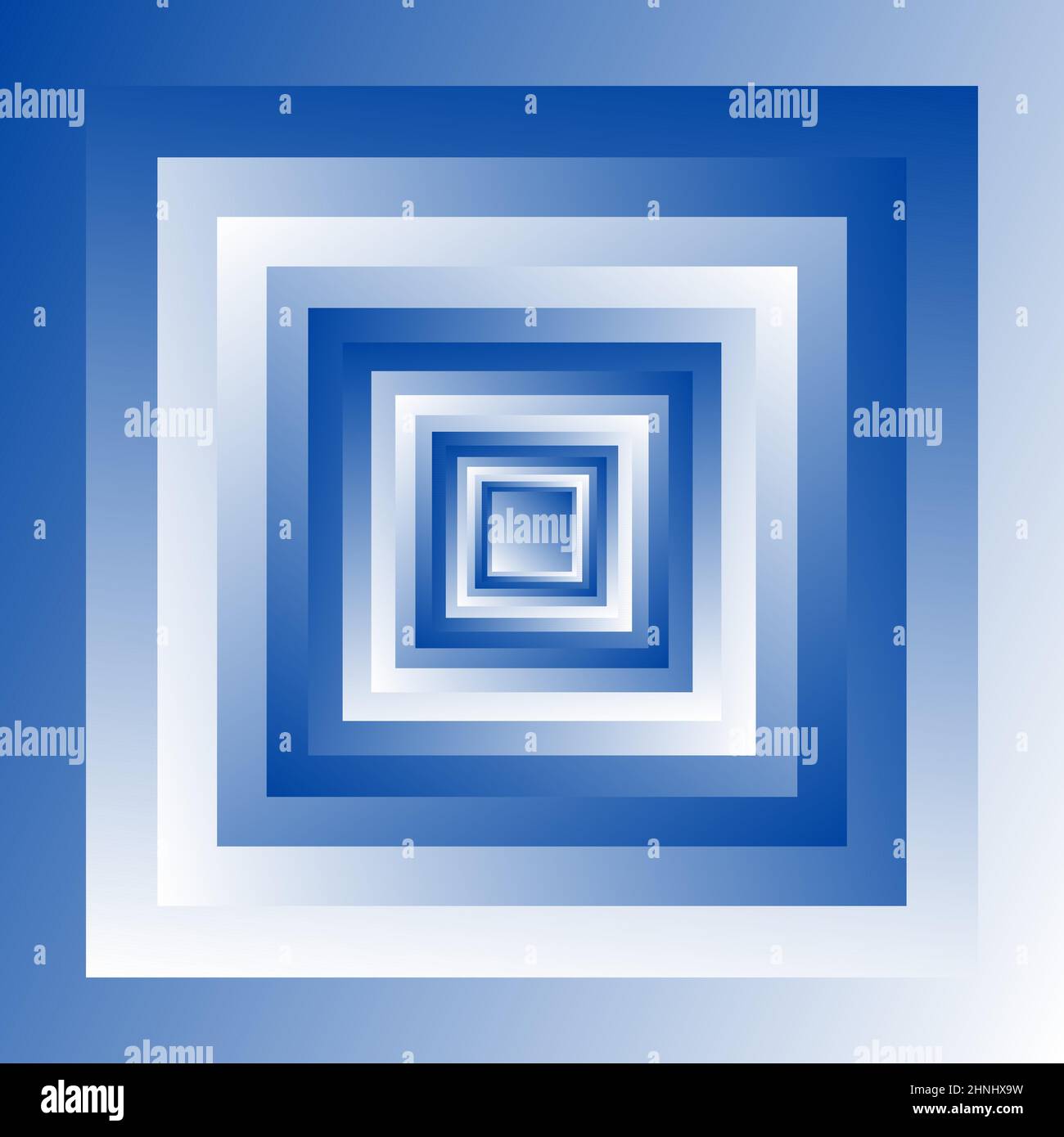 Geometric square design shape with random shaded, gradient fill - stock ...